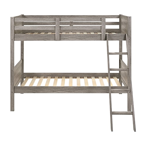 Click here for Ryder Kids Bunk Bed  One Size  Gray prices