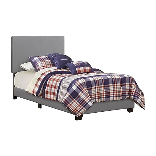 Click here for Dorian Rectangular Bed  One Size  Gray prices