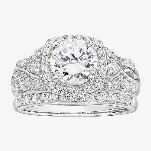 Click here for DiamonArt Womens 2 CT. T.W. White Cubic Zirconia S... prices