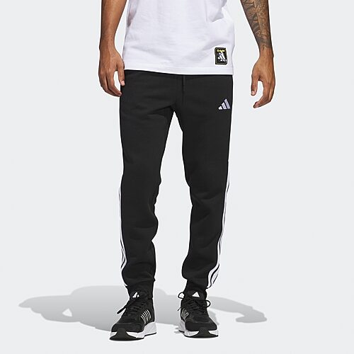 Click here for adidas Mens Essentials Regular-Fit 3-Stripes Fleec... prices