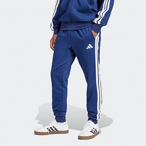 Click here for adidas Mens Essentials Regular-Fit 3-Stripes Fleec... prices