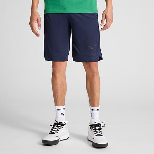 Click here for PUMA Mens Mid Rise 10 Basketball Short  Medium  Bl... prices