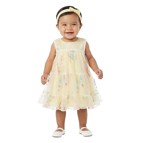Click here for Bonnie Jean Baby Girls Sleeveless A-Line Dress  24... prices