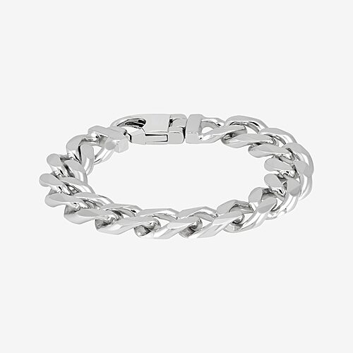 Click here for Mens Sterling Silver 8 1/2 Inch Solid Curb Chain B... prices
