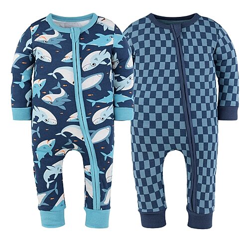 Click here for The Peanutshell Baby Boys Checker & Happy Shark Co... prices
