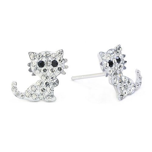 Giani Bernini Pave Cat Jewelry Collection In Sterling Silver