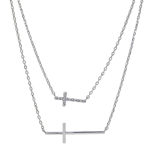 Click here for Sparkle Allure Womens Cubic Zirconia Pure Silver O... prices