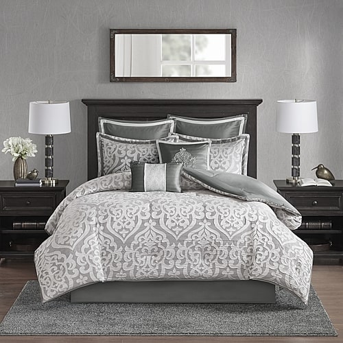 Click here for Madison Park Odette Jacquard 8-Pc. Comforter Set... prices