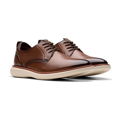 Click here for Clarks Brantin Plain Mens Round Closed Toe Oxford... prices