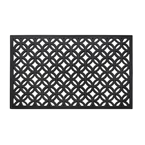 Click here for Achim Wrought Iron Rubber 18X30 Doormat  One Size... prices