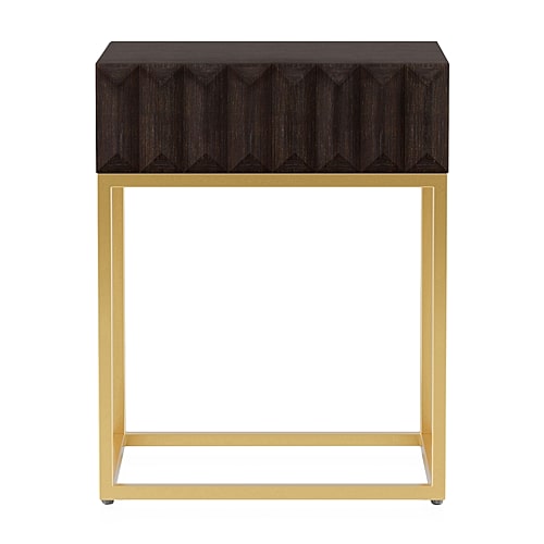 Click here for Furniture of America Rita End Table  One Size  Bro... prices