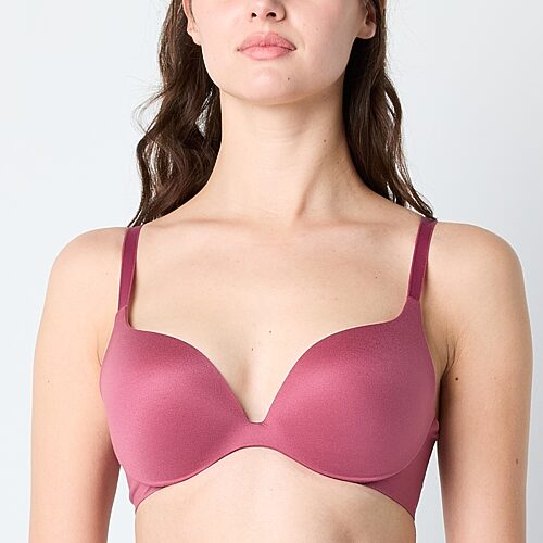 Click here for Ambrielle Plunge T-Shirt Bra  B  Pink prices