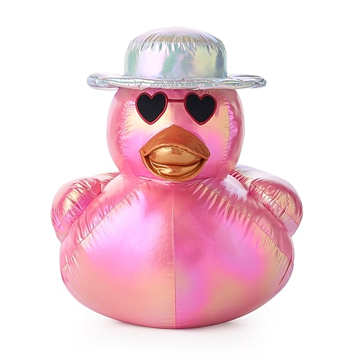 Click here for Novelty Duck Throw Pillow  One Size  Pink prices