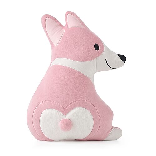 Click here for Novelty Corgi Throw Pillow  One Size  Pink prices