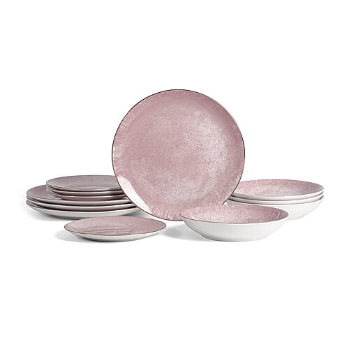 Click here for Christian Siriano Onyx 12-Pc. Dinnerware Set  Serv... prices
