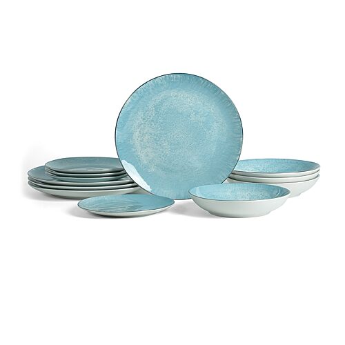 Click here for Christian Siriano Onyx 12-Pc. Dinnerware Set  Serv... prices