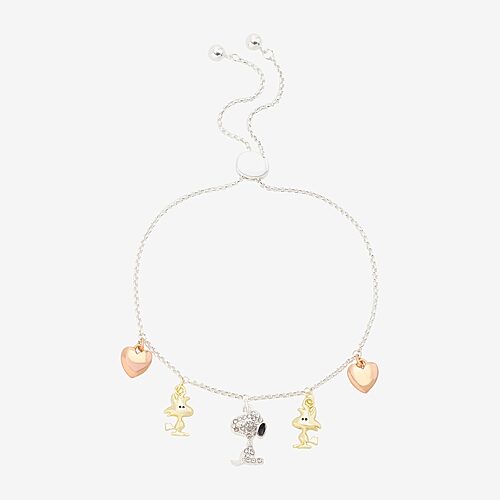 Click here for Womens Crystal 10K Gold Over Brass 14k Rose Gold O... prices