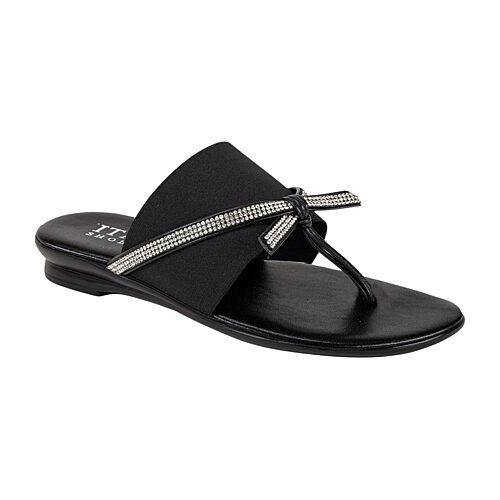 Click here for Italian Shoemakers Womens Strap Sandals  6  Black prices
