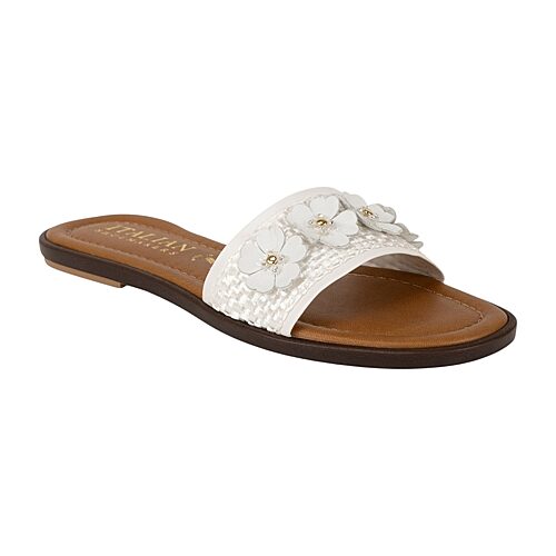 Click here for Italian Shoemakers Womens Flat Sandals  6 Medium... prices