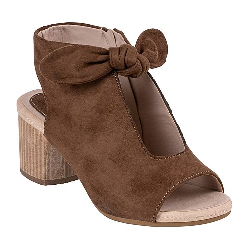 Click here for Gc Shoes Womens Kimora Knot Detail Block Heel Dres... prices