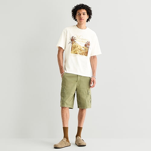Click here for Arizona Mens 10 1/2 Cargo Short  38  Green prices