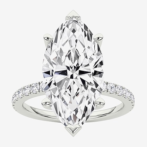 Click here for Grown Gorgeous (F / Vs2) Womens 4 CT. T.W. Lab Gro... prices