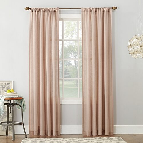 Click here for Amalfi Linen Blend Textured Semi-Sheer Rod Pocket... prices
