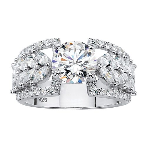 Click here for DiamonArt Womens 4 CT. T.W. White Cubic Zirconia P... prices