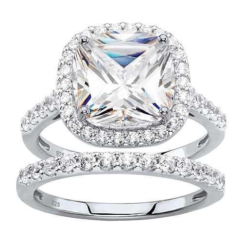 Click here for DiamonArt Womens 3 1/2 CT. T.W White Cubic Zirconi... prices