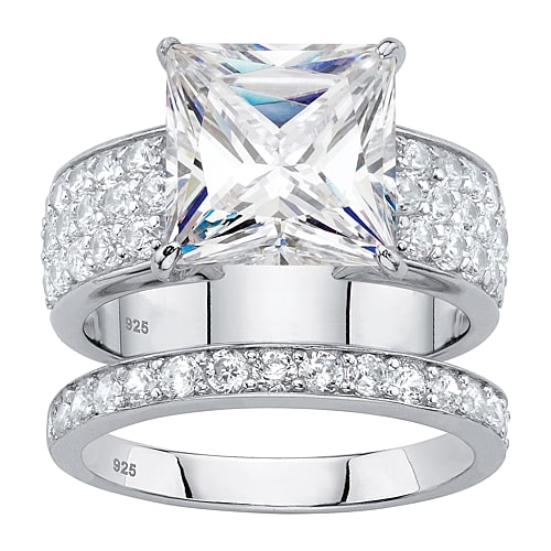 Click here for DiamonArt Womens 4 3/4 CT. T.W. White Cubic Zircon... prices