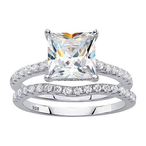 Click here for DiamonArt Womens 2 3/4 CT. T.W. White Cubic Zircon... prices