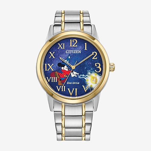 Click here for Citizen Eco-Drive Mens Apprentice Sorcerer Mickey... prices