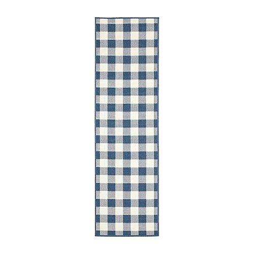 Click here for Covington Home Martinique Gingham Plaid 23X76 Indo... prices