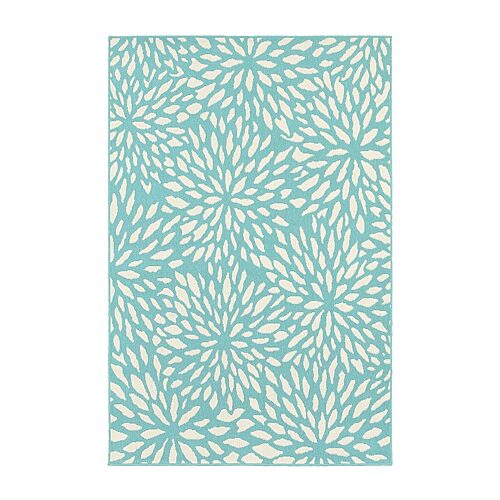 Click here for Covington Home Marquesas Blooms Indoor Outdoor Rec... prices
