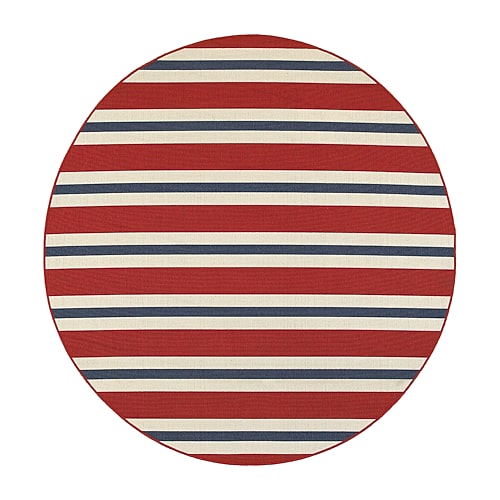 Click here for Covington Home Marquesas Striped 710X710 Indoor Ou... prices