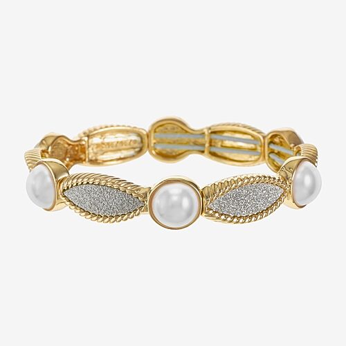 Click here for Monet Jewelry Womens Simulated Pearl Stretch Brace... prices