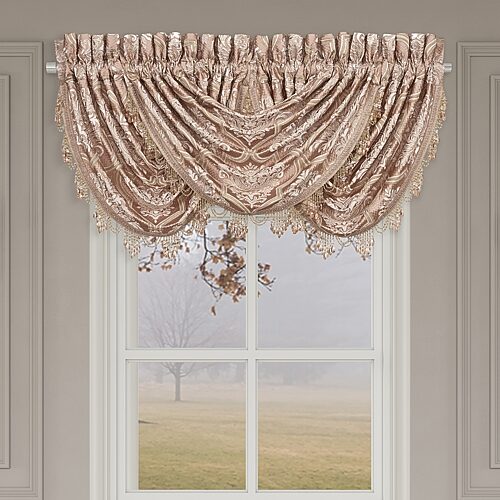 Click here for J Queen New York Rosewater Window Waterfall Valanc... prices