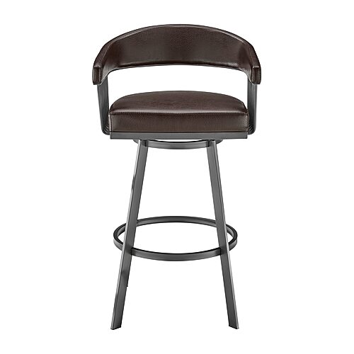 Click here for Chelsea 25 Swivel Bar Stool  One Size  Brown prices