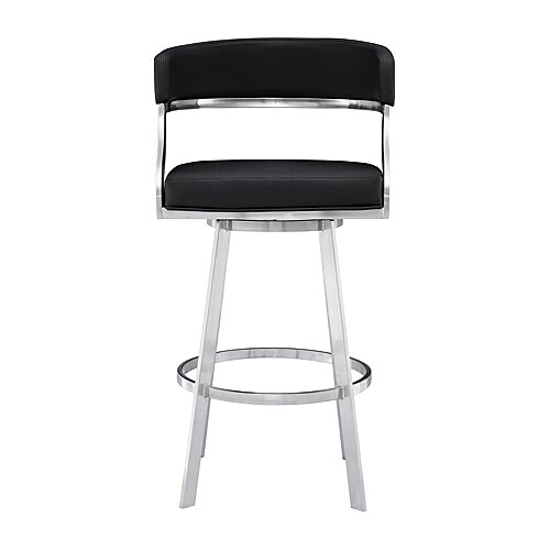 Click here for Dione 26 Swivel Bar Stool  One Size  Black prices