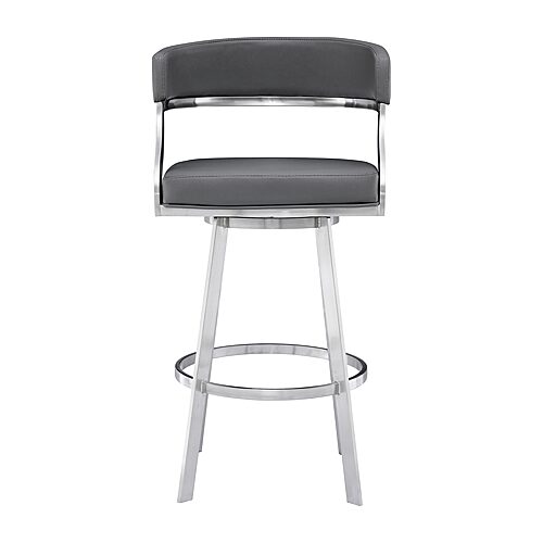 Click here for Dione 26 Swivel Bar Stool  One Size  Gray prices