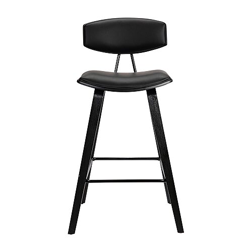 Click here for Fox 28.5 Upholstered Bar Stool  One Size  Black prices