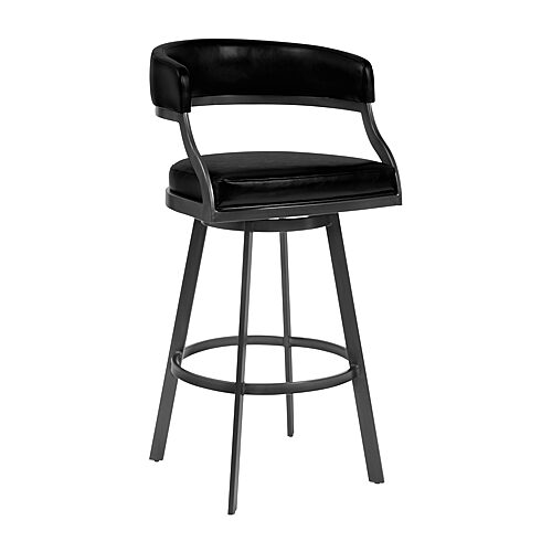 Click here for Dione Swivel Bar Stool  One Size  Black prices