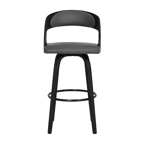 Click here for Shelly Swivel Bar Stool  One Size  Gray prices