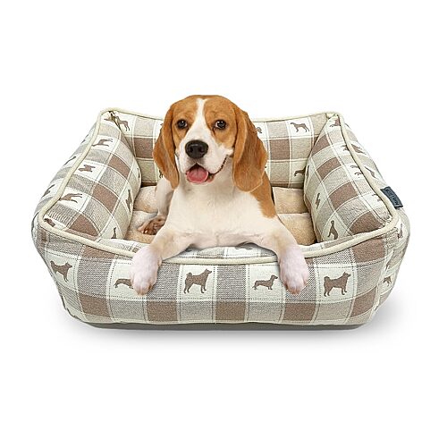Click here for Paw & Decor Paws and Decor All Over Plaid Dogs Cud... prices