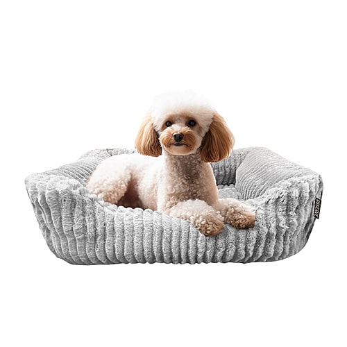 Click here for Precious Tails 26 Charcoal Cuddler Pet Bed  One Si... prices