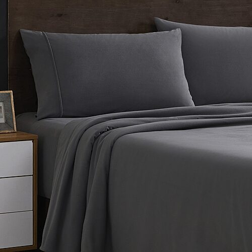 Click here for Sweet Home Collection Solid Microfiber Flannel She... prices