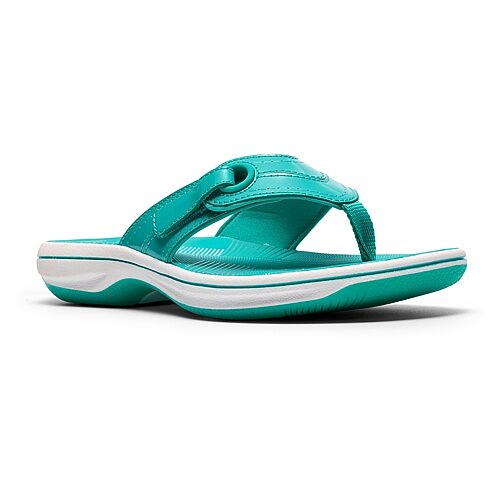 Click here for Clarks Cloudsteppers Womens Breeze Reyna Flip-Flop... prices