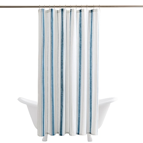 Click here for Linden Street Heritage Stripe Shower Curtain  One... prices