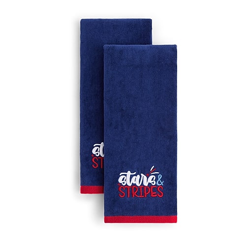 Click here for Avanti Stars & Stripes 2-pc. Hand Towel  One Size... prices