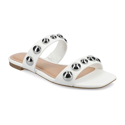 Click here for Journee Collection Womens Frida Slide Sandals  6 M... prices